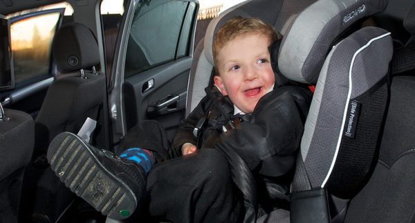 Specialist Car Seat Eases Journeys For Disabled Child - Axis Foundation